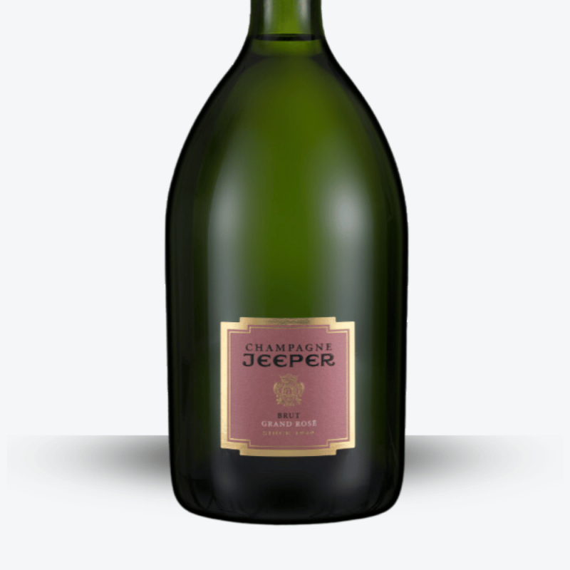 Champagne Jeeper Brut Grand Rosé - Élégance et Fruité